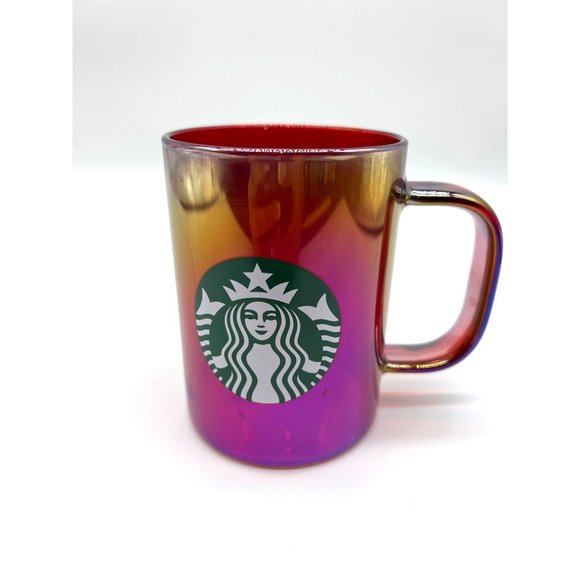 Starbucks | Dining | Starbucks Holiday Collection 29 Red Iridescent ...